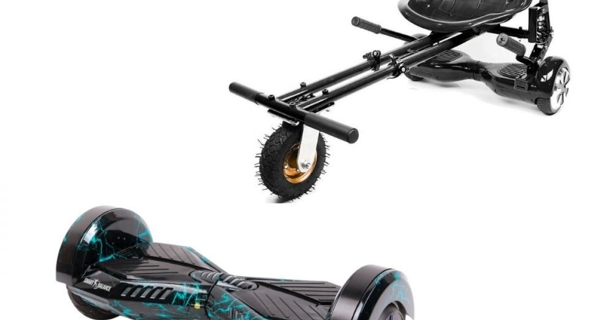 Pachet Hoverboard 6.5 inch cu Scaun cu Suspensii, Transformers ...