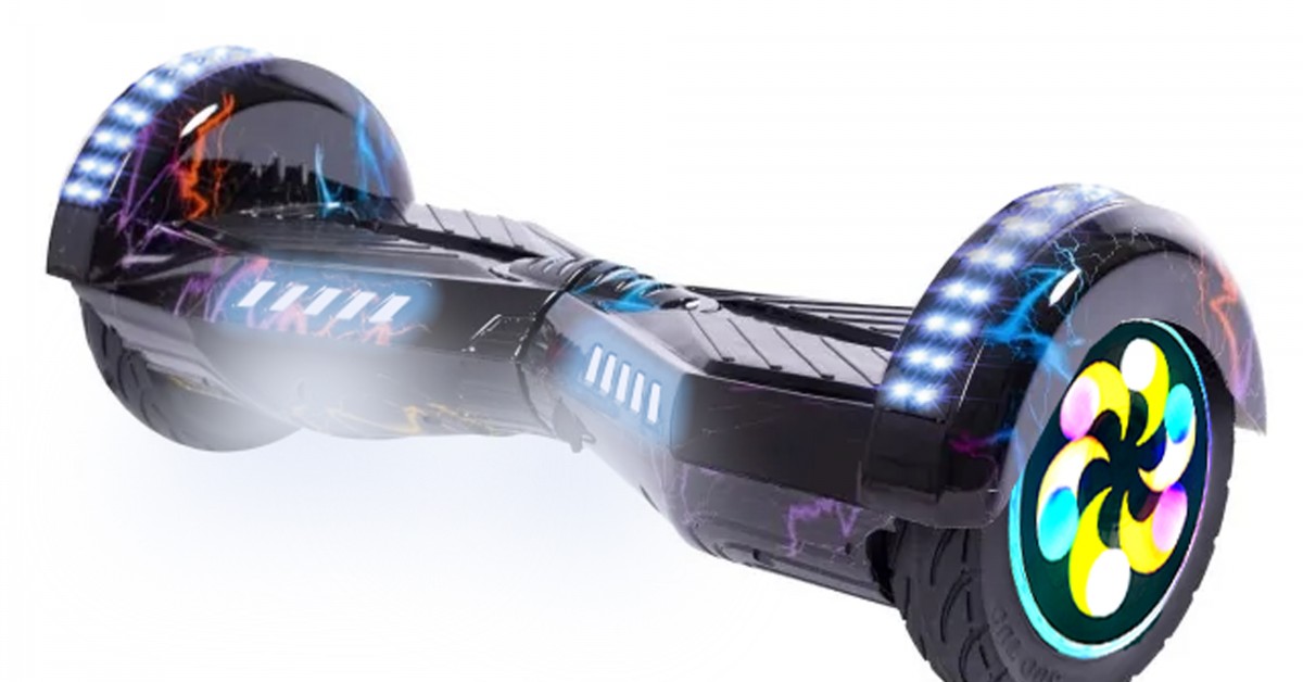 Hoverboard 8 inch, Transformers Thunderstorm Blue PRO, Autonomie ...