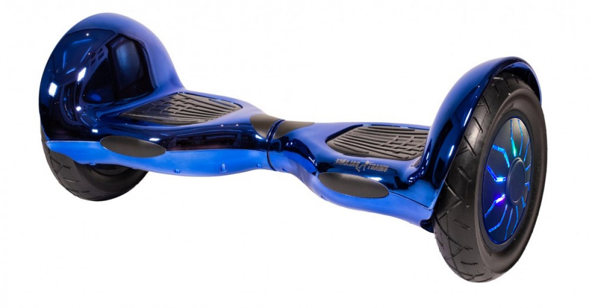 Hoverboard 10 inch, Off-Road ElectroBlue PRO, Autonomie Standard, Smart ...