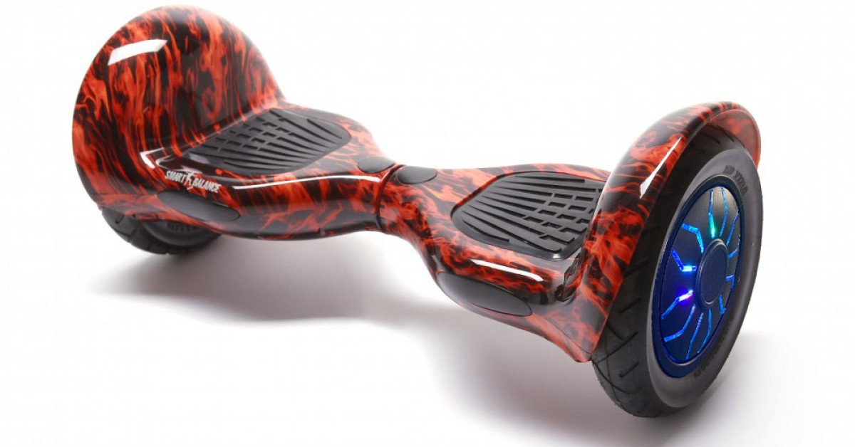 Hoverboard 10 inch, Off-Road Flame PRO, Autonomie Standard, Smart Balance