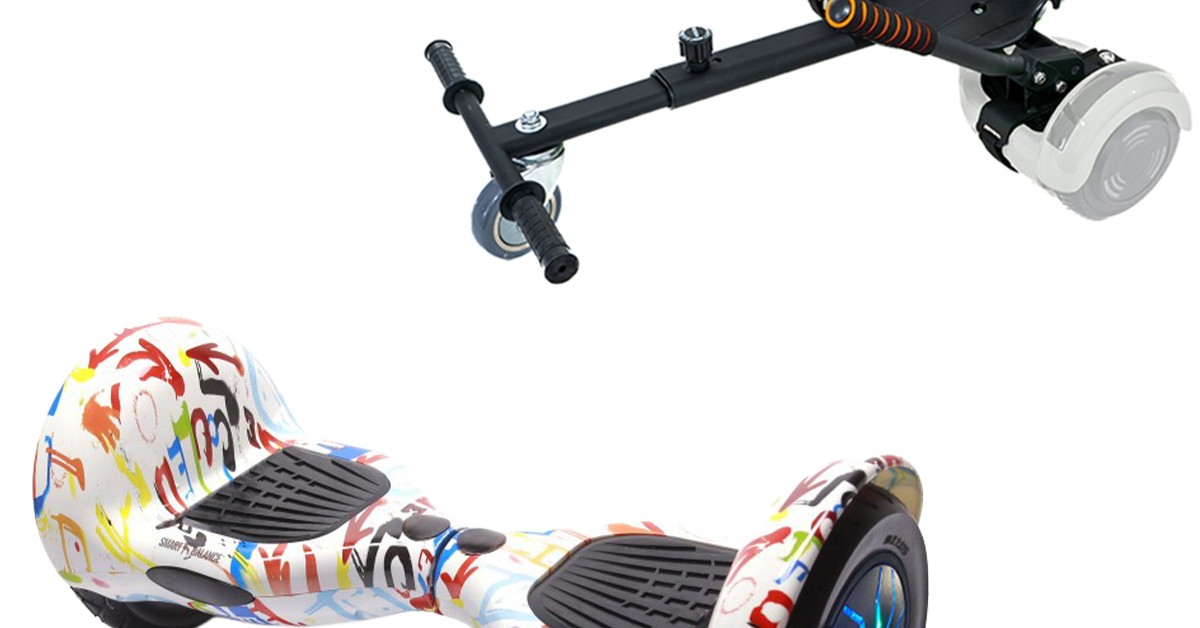Pachet Hoverboard 10 inch cu Scaun Standard, Off-Road Splash PRO ...