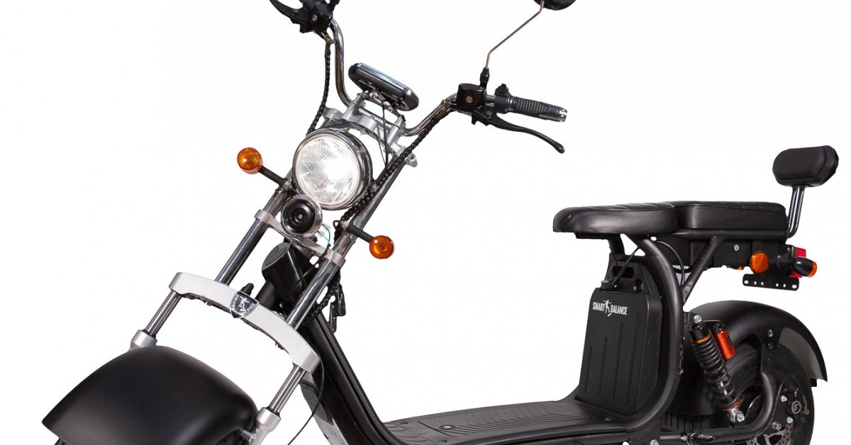 Moped Electric Premium SB50 Urban License, 1500W, 20 AH, 45 km-h, 60 km ...